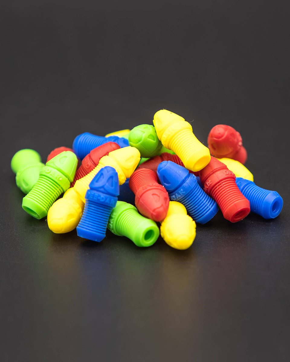 Peaty's Push On's Silicone Valve Caps